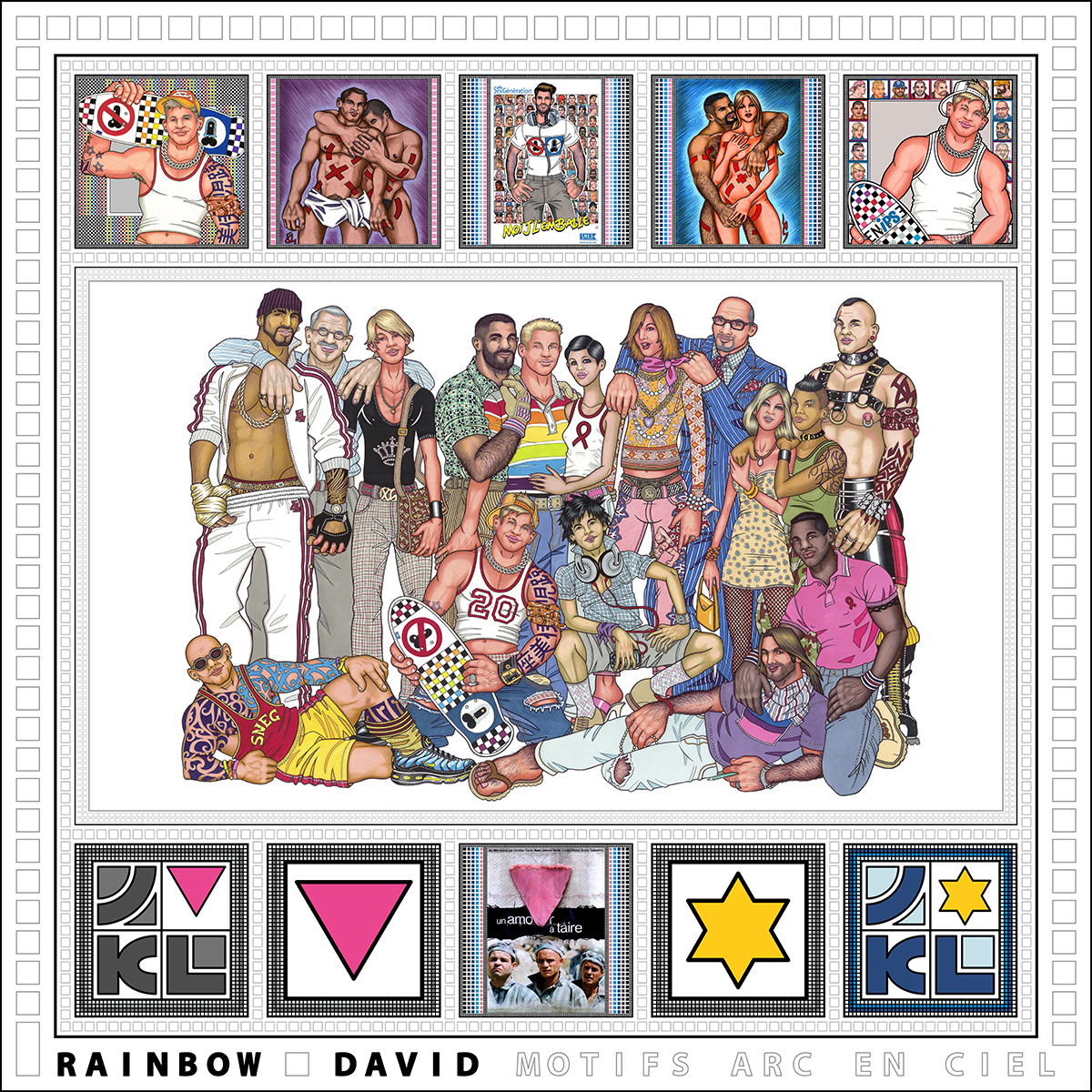 Rainbow David « jekl-moodboard